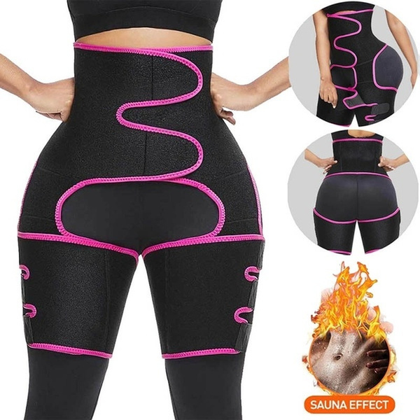 Adjustable Body Shaper Thigh Slender Leg Shapers Slimming Trimmer Belt ...