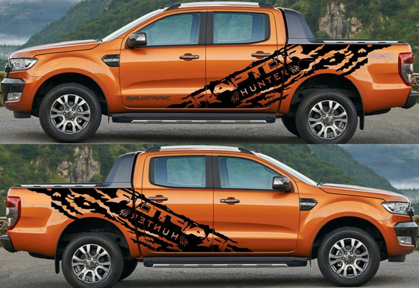 1Set 2X Ford Ranger Raptor Hunter large side Vinyl Decals 2016-2019 | Wish