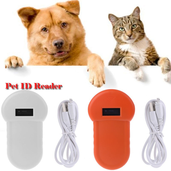 Pet ID Reader Animal Chip Digital Scanner USB Rechargeable Microchip ...