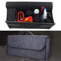 Foldable Car Trunk Organizer Felt Cloth Storage Box Case Auto Interior ...