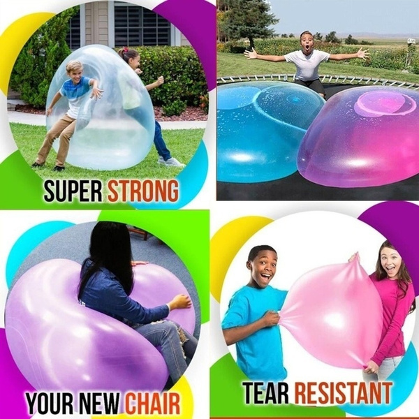 Soft Inflatable Wubble Bubble Balls Tear-Resistant Outdoor Sports Yoga ...