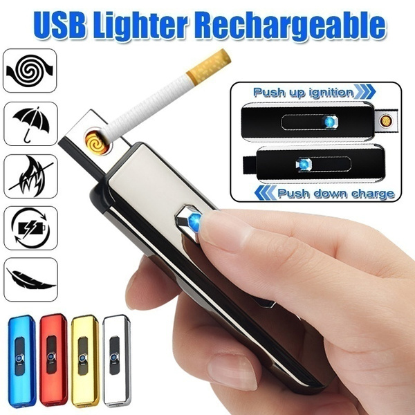 2020 New Hot USB Wireless Charging Lighter Flameless No Gas Cigar ...
