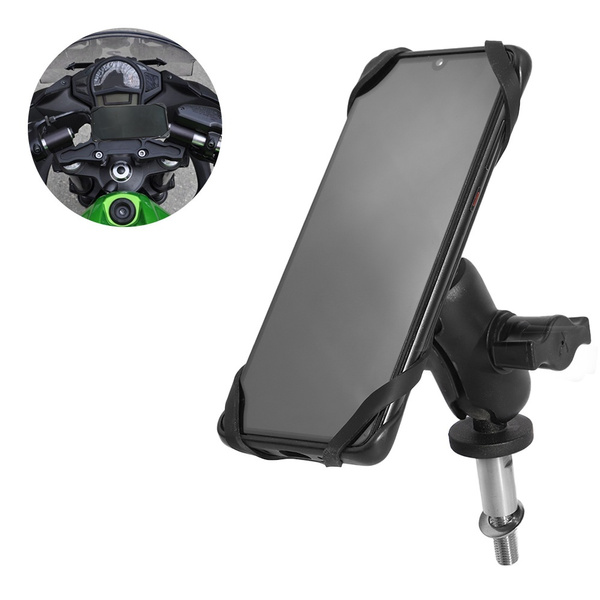 Motorcycle Phone Mount Maganetic Phone Holder 360°Rotation Phone Mount ...