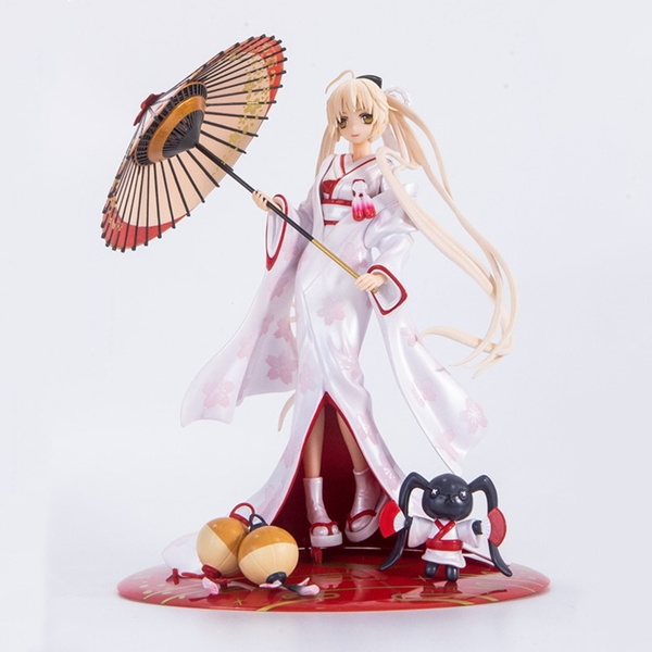 Anime Yosuga No Sora Kasugano Sora White Kimono Ver PVC Action Figure anime-yosuga-no-sora-kasugano-sora-white-kimono-ver-pvc-action-figure