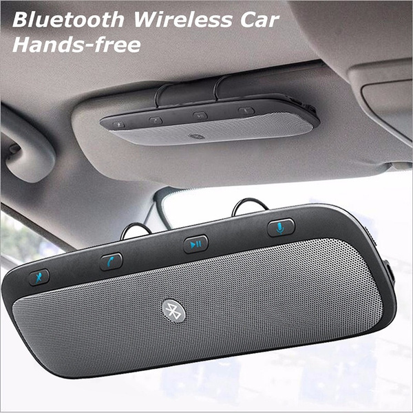 Bluetooth Wireless Car Hands-free Multipoint Speakerphone Speaker Kit ...