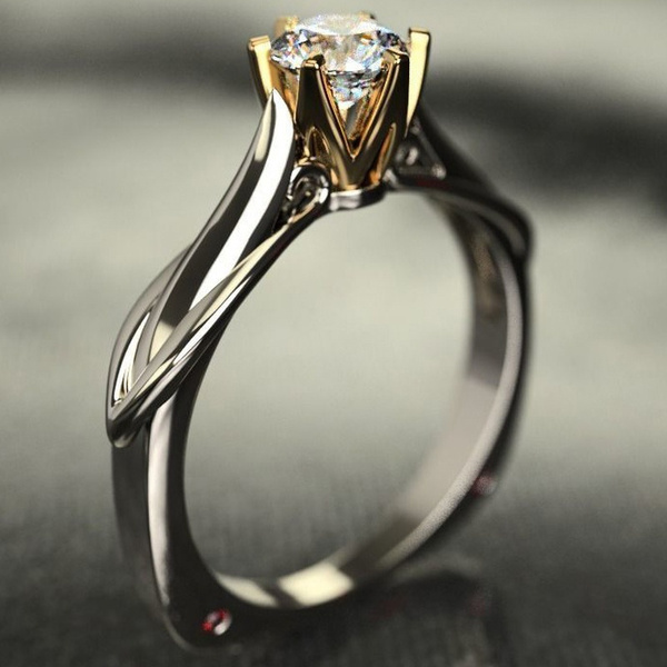 Exquisite Ring Princess Wedding Reception Bridal Jewelry (Sizes 5-11 ...