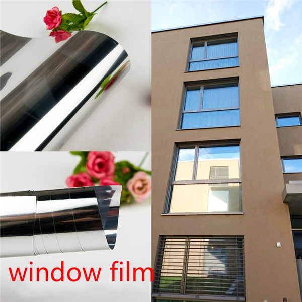 Home Reflective Window Film Insulation Window Mirror Stickers UV ...