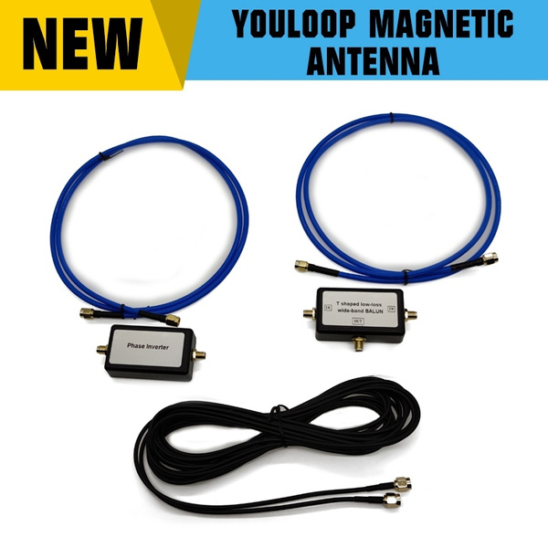 For HF and VHF YouLoop Portable Passive Magnetic Loop Antenna | Wish