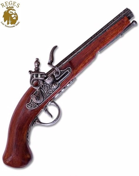 Original Flintlock Pistol, Replica Medieval Cosplay Templar Reenactment ...