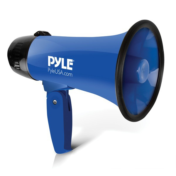 Pyle PMP21BL Battery-Operated Compact and Portable Megaphone Speaker ...