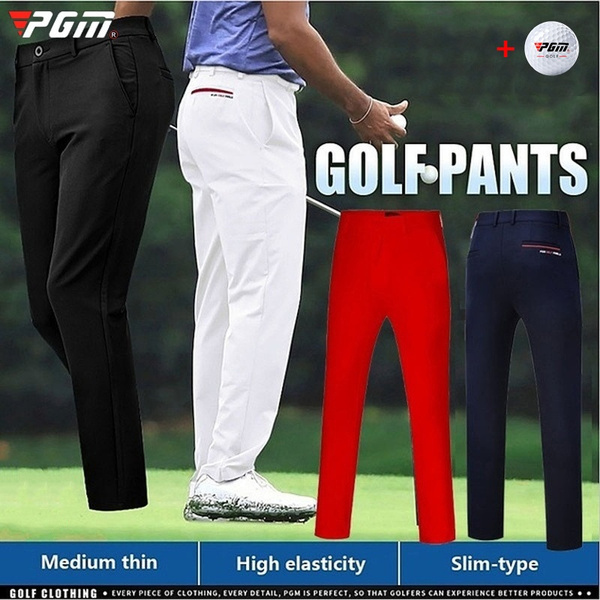 PGM Professional Men Golf Wear Male Breathable Trousers High-elastic Sports Casual Ball Pants ...