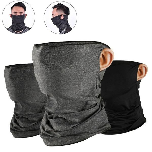 Outdoor Windproof Dust Face Mask Scarf Bike Neck Sunscreen Masks for ...