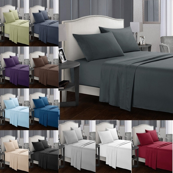 1800 Thread Count Sheets 1800 Thread Count Bed Sheets - Bamboo Cotton ...