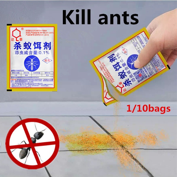 Ant Baits Powder Trap Killer Repellent Repeller for Killing Ants 1/10 ...