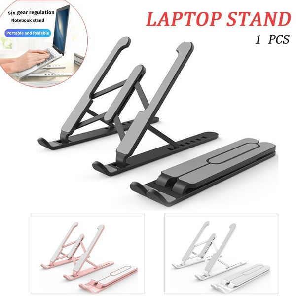 Portable notebook computer bracket foldable support base bracket ...