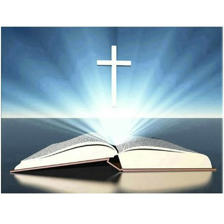 5D DIY Diamond Inlaid Full Round Diamond Painting Christian Cross Jesus ...