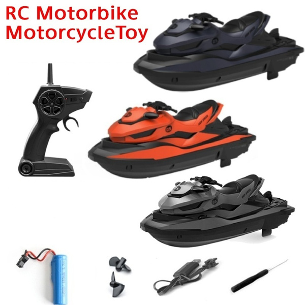 2.4G 4CH Mini RC High Speed Drift Motorbike Motorcycle Model with Light ...