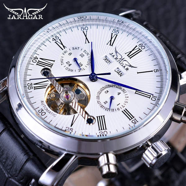 Jaragar Fashion Design Classic Tourbillion Series Month Year DIsplay ...