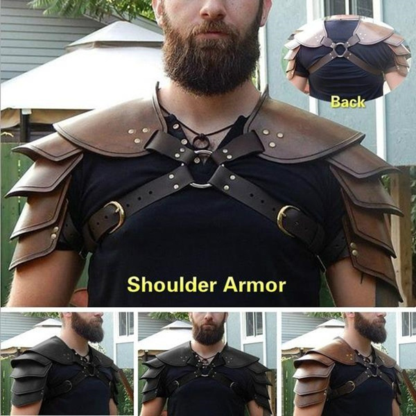 Medieval Vintage Shoulder Armor Gladiator Samurai Battle Knight ...