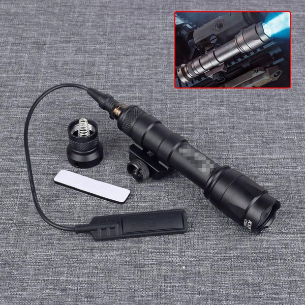 Tactical Airsoft M600C Weapon Scout light LEDHunting Rifle Flashlight ...