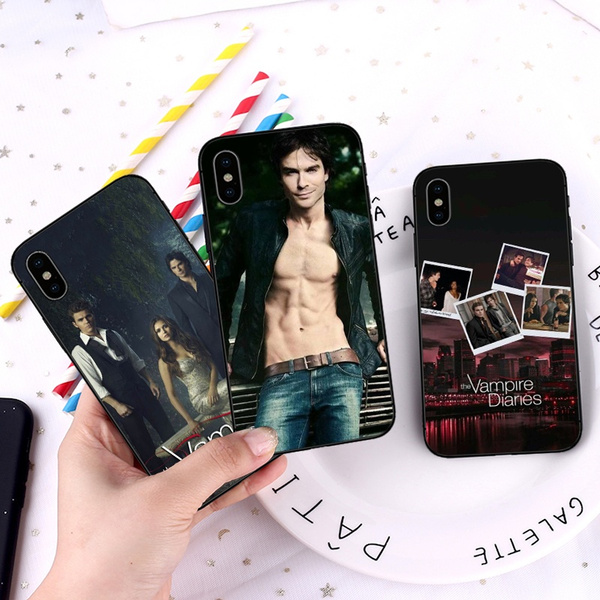 The Vampire Diaries Printed Phone Case for Samsung Galaxy S6 S7 Edge S8 ...