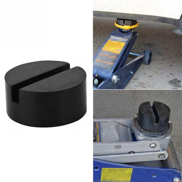 Universal Car Jack Rubber Pad Car Jack Support Block Rubber Slotted ...