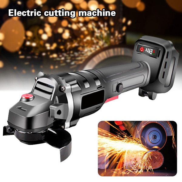 18V 100mm Electric Brushless Angle Grinder Without Battery Polishing ...