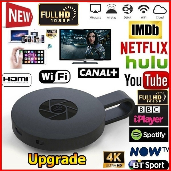 2020 New Upgrade Wireless HD 1080P HDMI WIFI Media Video Streamer for ...
