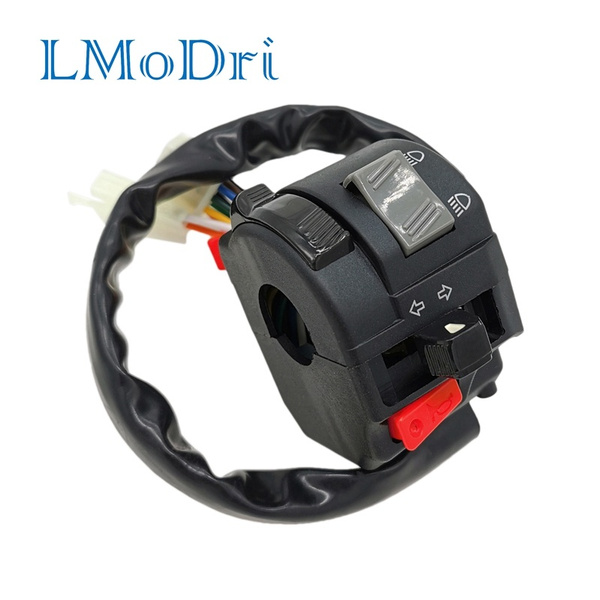 Motorcycle ATV 7/8'' 22mm Handlebar Control Switches Headlight Fog ...