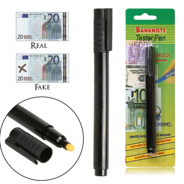 Money Checker Counterfeit Detector Marker Fake Banknotes Tester Tools ...
