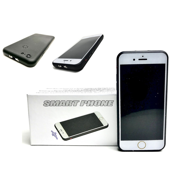 Cell Phone 4.5" Rechargeable Stun Gun + Flash Light Uses Micro USB w ...