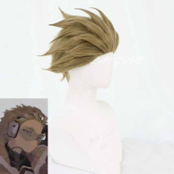 Anime Hawks Wig Cosplay Boku No Hero Academia Wig Short Cosplay Hair My ...