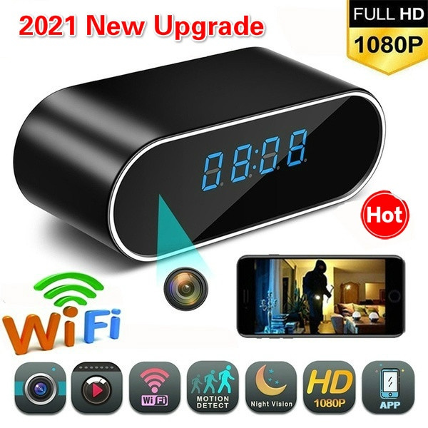 2021 New Upgrade HD 1080P Wireless Wifi IP Hidden Camera Motion ...