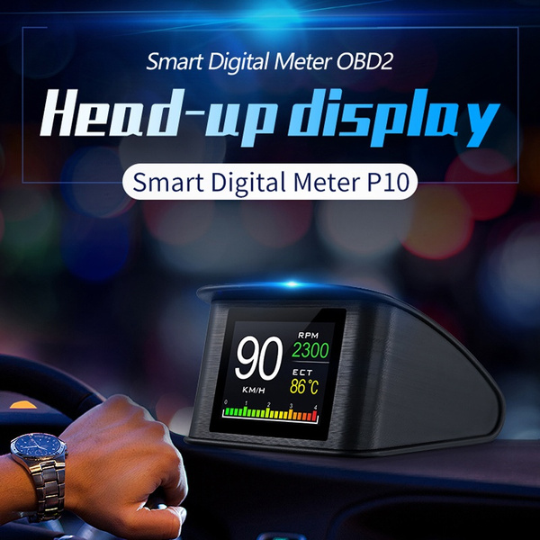 Hud GPS OBD Computer Car Speed Projector Digital Tacho Display Fuel ...