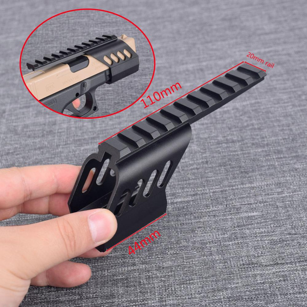 Aluminum Tactical Universal Low profile Pistol Scope Mount Base With ...
