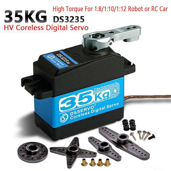 1X 35kg high torque Coreless servo motor Metal gear digital and ...