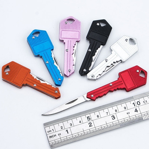 Mini key knife Multifunctional folding knife outdoor | Wish