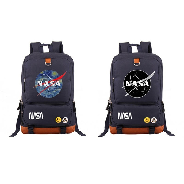 NASA School Backpack Students Bags for Women Men Casual Sport | Wish