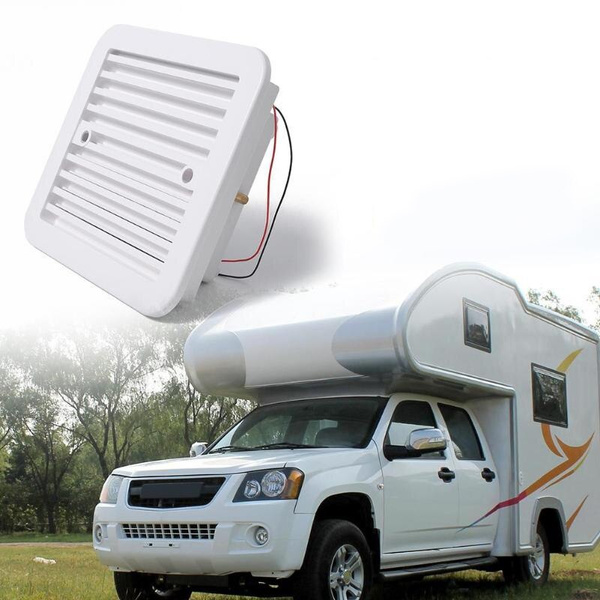 12V Universal Rv Motorhome Mute Roof Cooling Trailer Exhaust Fan ...