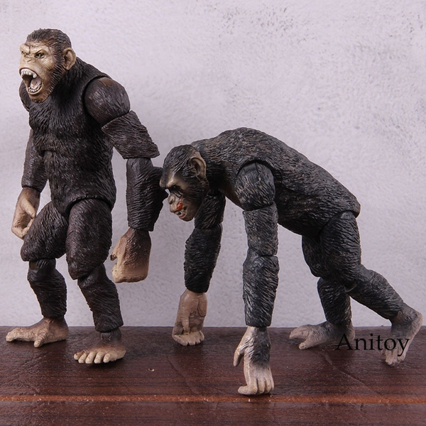 Hot Toys Movie Rise of the Planet of the Apes Figure Caesar Koba Action ...