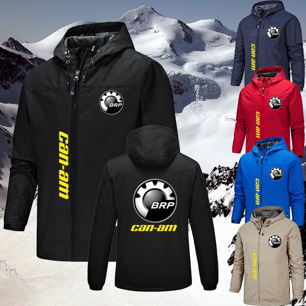 2020 European Size XS-5XL BRP Can-am LOGO Men's Windbreaker Waterproof ...
