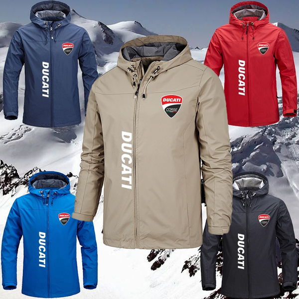 2020 European Size XS-5XL Ducati Corse Logo Men's Windbreaker ...