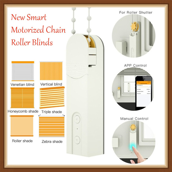 New Smart Motorized Chain Roller Blinds Shade Shutter Drive Motor ...