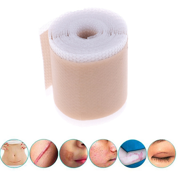 4x150cm Efficient Surgery Scar Removal Silicone Gel Sheet Patch Bandage ...