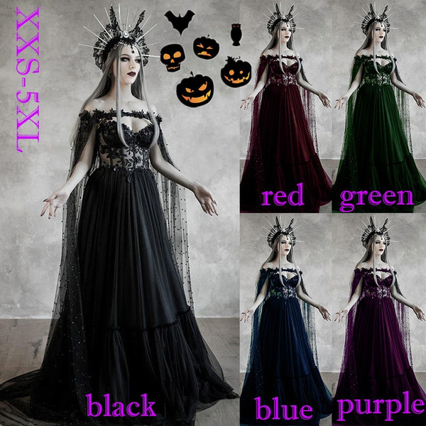 New Halloween Women's Dress Costume Horror Costume Bar Party Dress ...