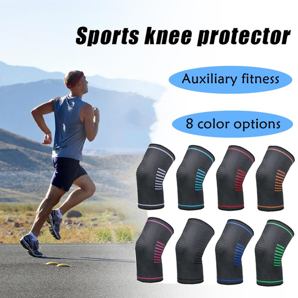 1 pcs High Elasticity Sports Knee Pads Warm Keeping Joint Injury ...