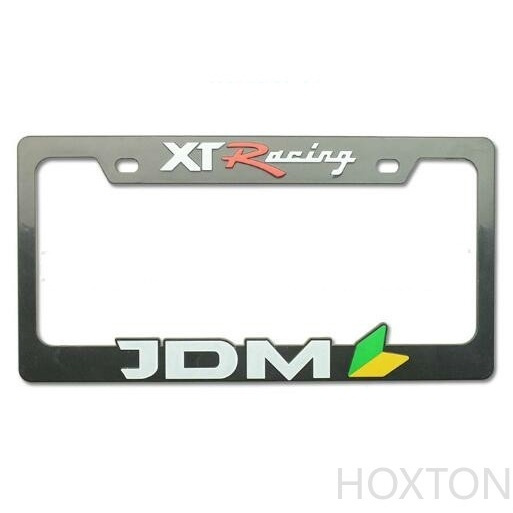 JDM U 3D plate cover ralliart greddy Car Number Plate License Frame ...