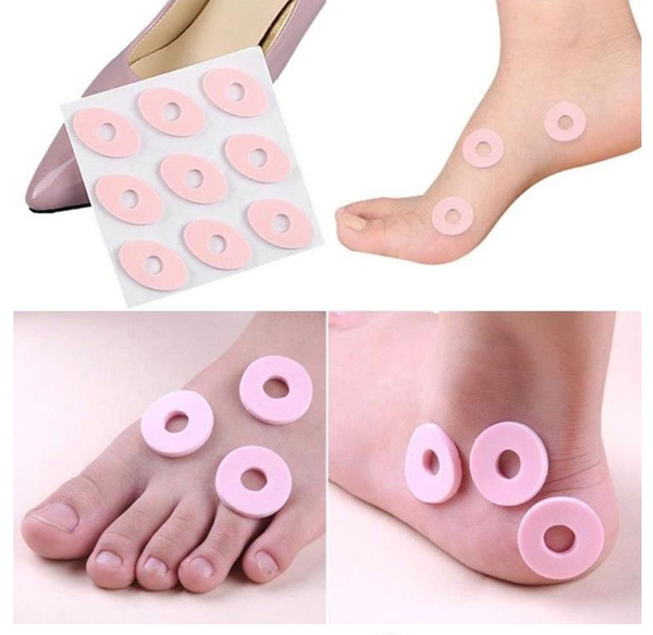 Round Corn Oval Foot Callus Pads Pain Relief Pads High Heel Pads Foot ...