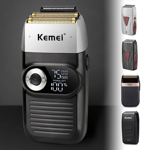 2020 New Powerful Shaver for Men LCD Display Electric Cordless Shavers ...