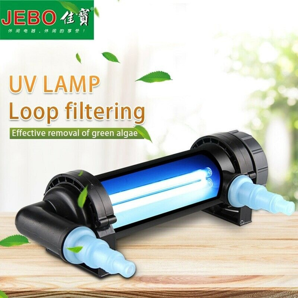 Aquarium UV Sterilizer Light Fish Tank Ultraviolet Water Filter ...